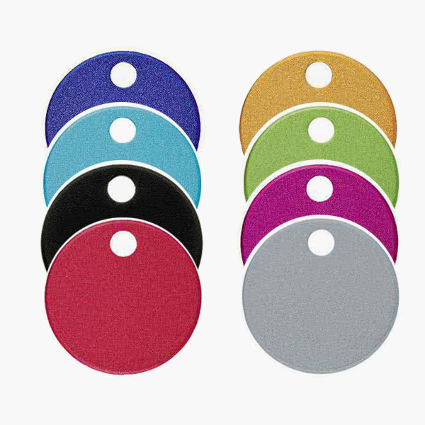 Disque multi-couleurs pour pendentif